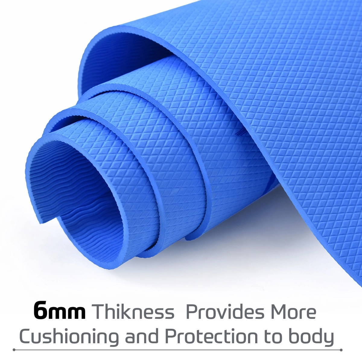 Yoga Asan Yoga Mat by beatXP| 6mm | Exercise Mat