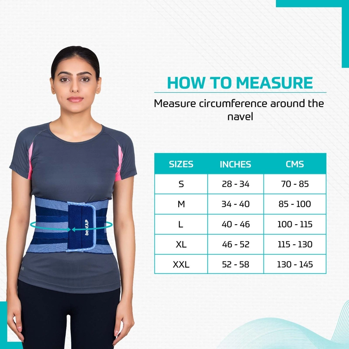 beatXP Abdominal Support Belt